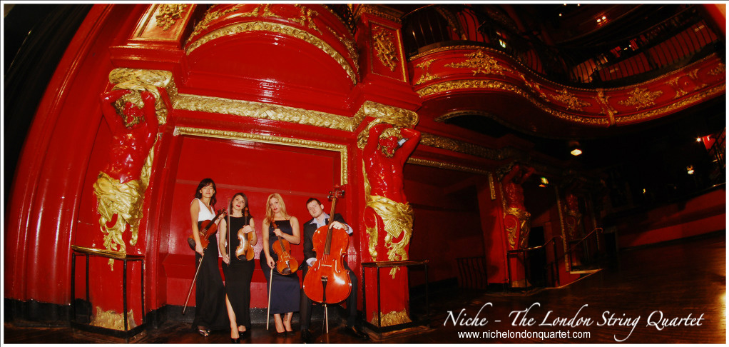 Niche London String Quartet | String Quartet London Weddings, Corporate ...